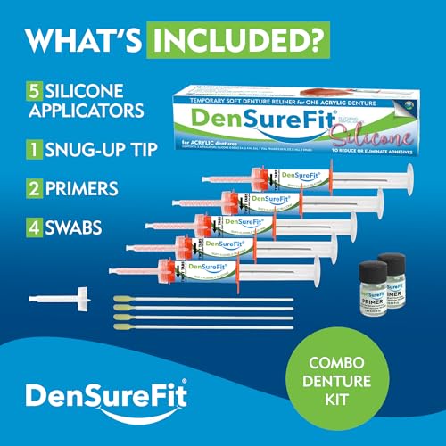 Lower+Upper Denture Reline Kit – Densurefit.us